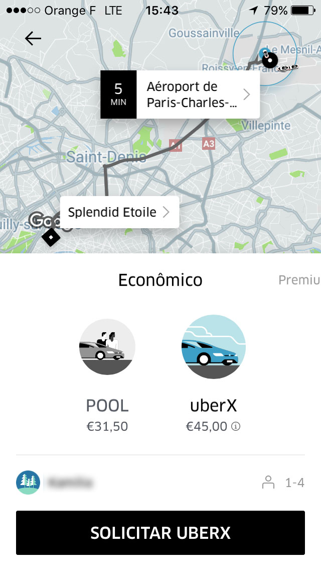 Uber em Paris – Vale a pena usar? • Imagina na Viagem | Blog de Viagens